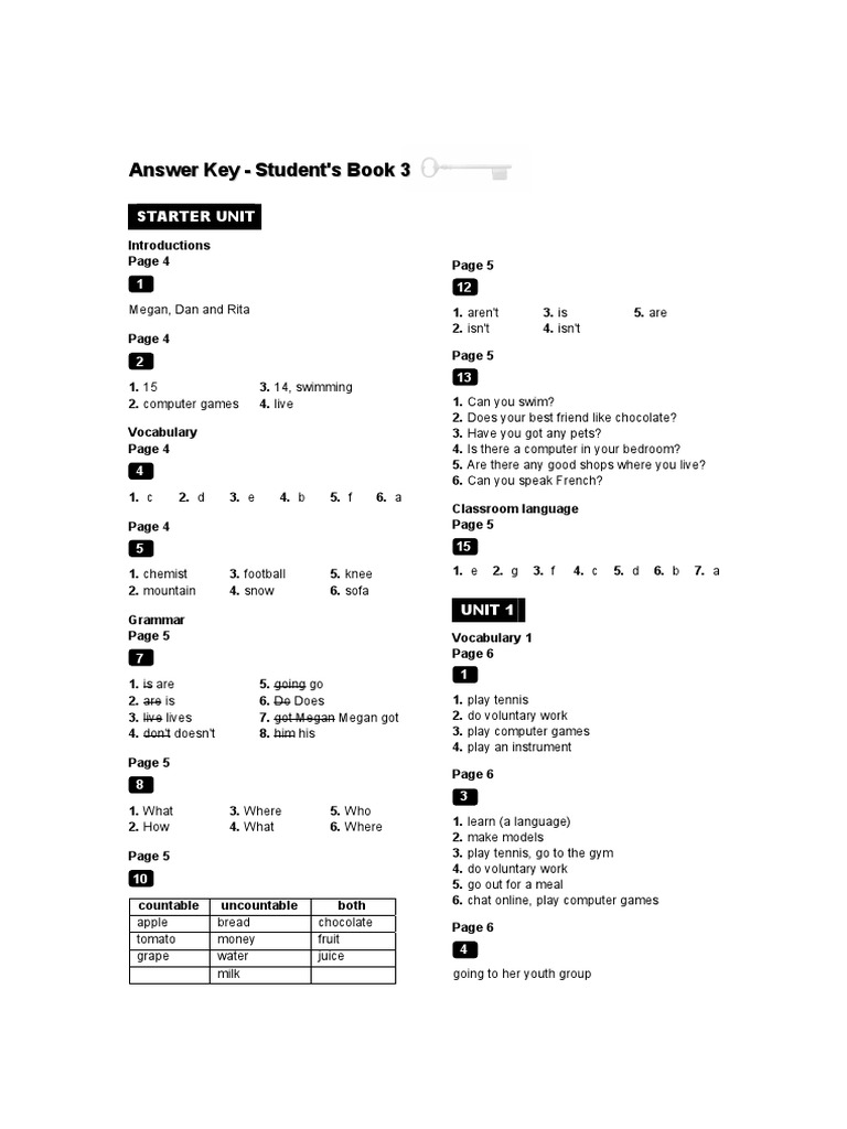 Motivate 3 Workbook Answer Key | PDF | E Books | Digital Photography