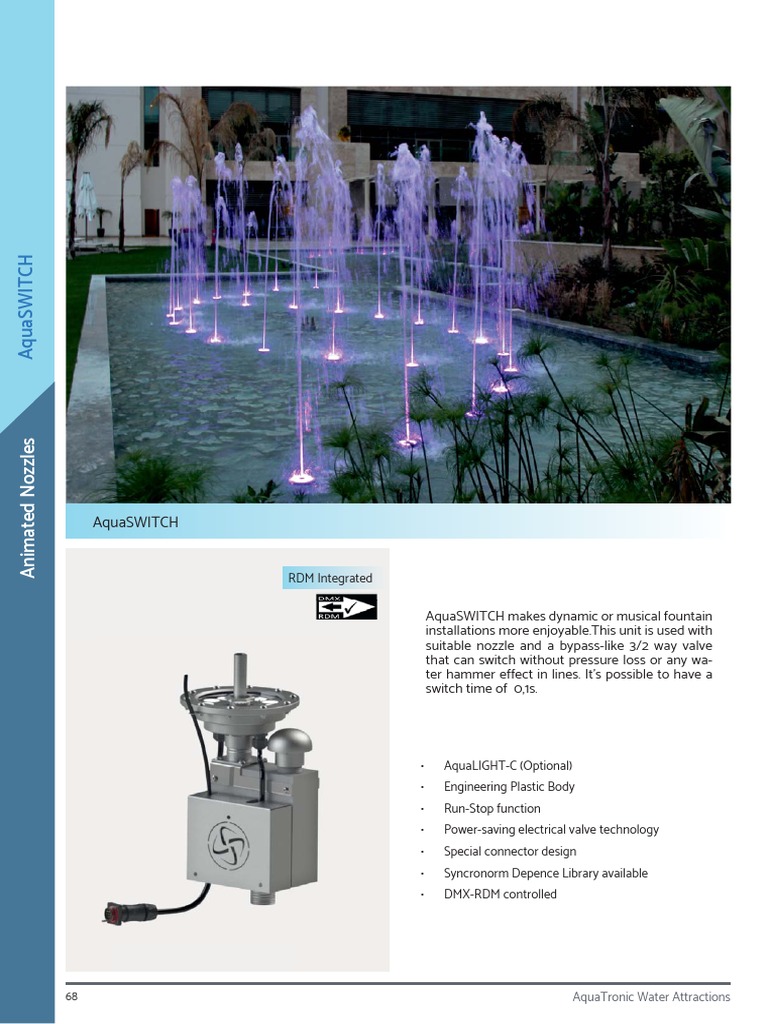 Aquaswitch: RDM Integrated | PDF | Electrical Engineering | Equipment
