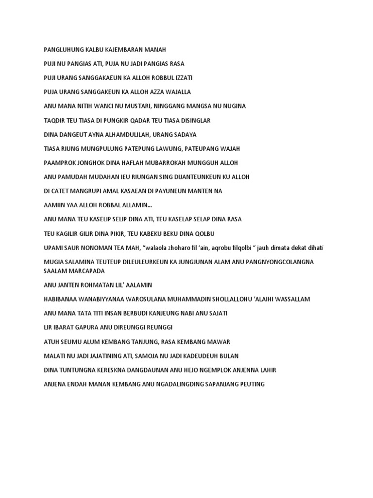 Murwakanti Basa Sunda Bubuka | PDF