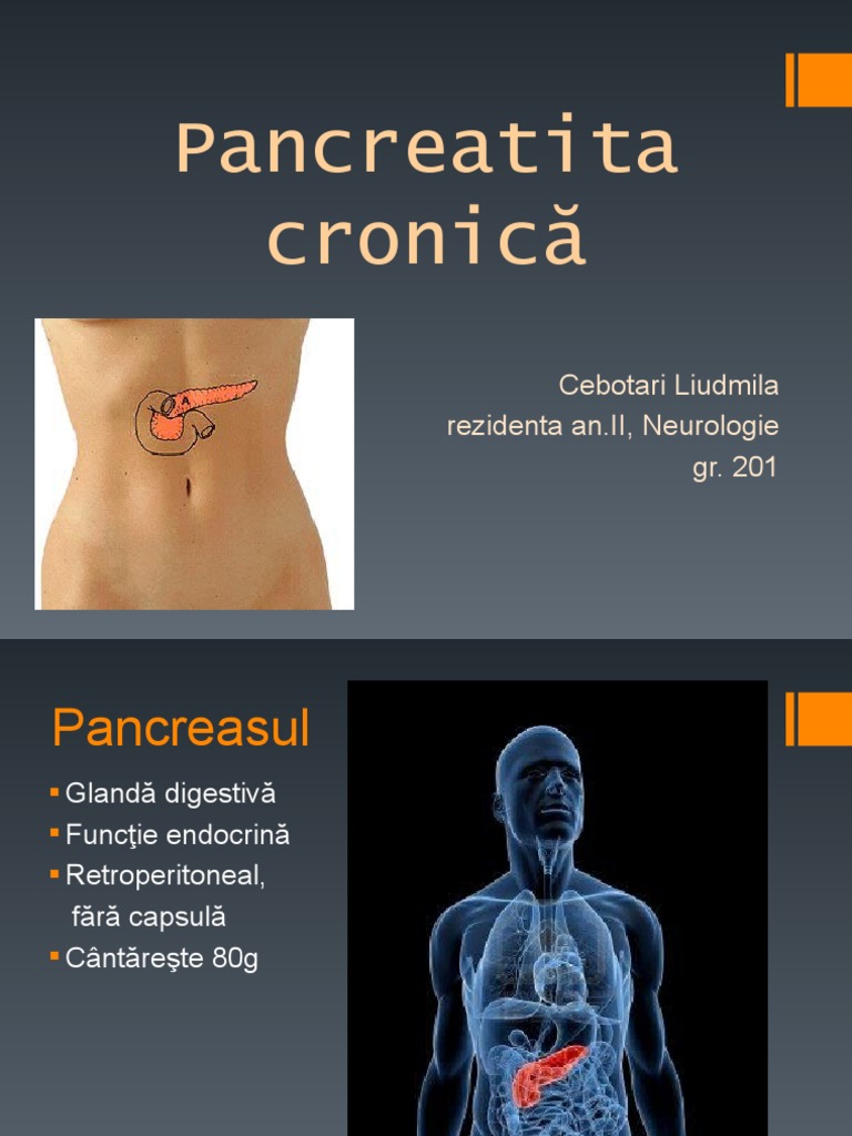 Pancreatita Cronica!!!Ppt | PDF