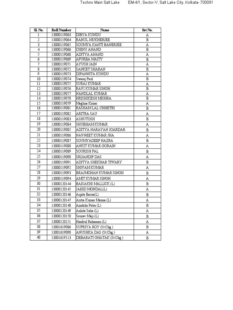 Set Number Mapping | PDF