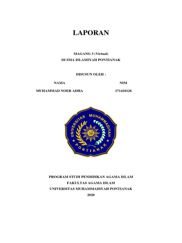 Cover Laporan Magang 3 PDF | PDF