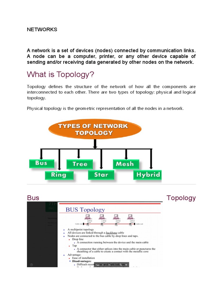 What Is Topology | PDF | Network Topology | Computer Network