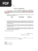 Botswana Affidavit | PDF