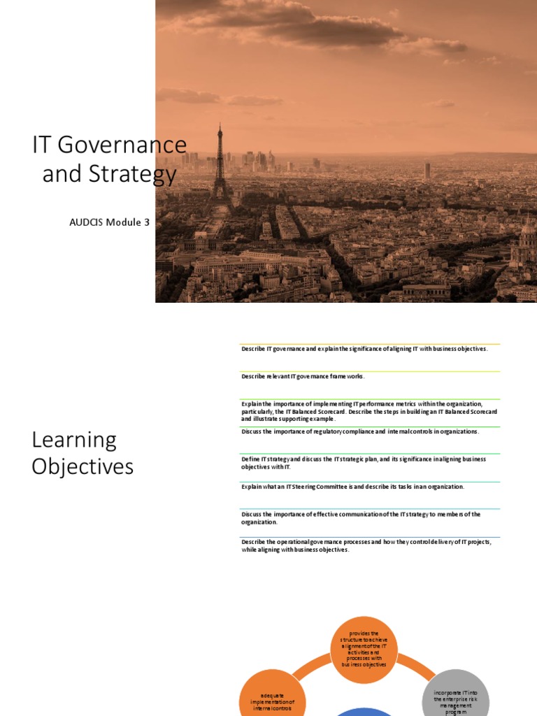 IT Governance and Strategy | PDF | Information Security | Performance ...