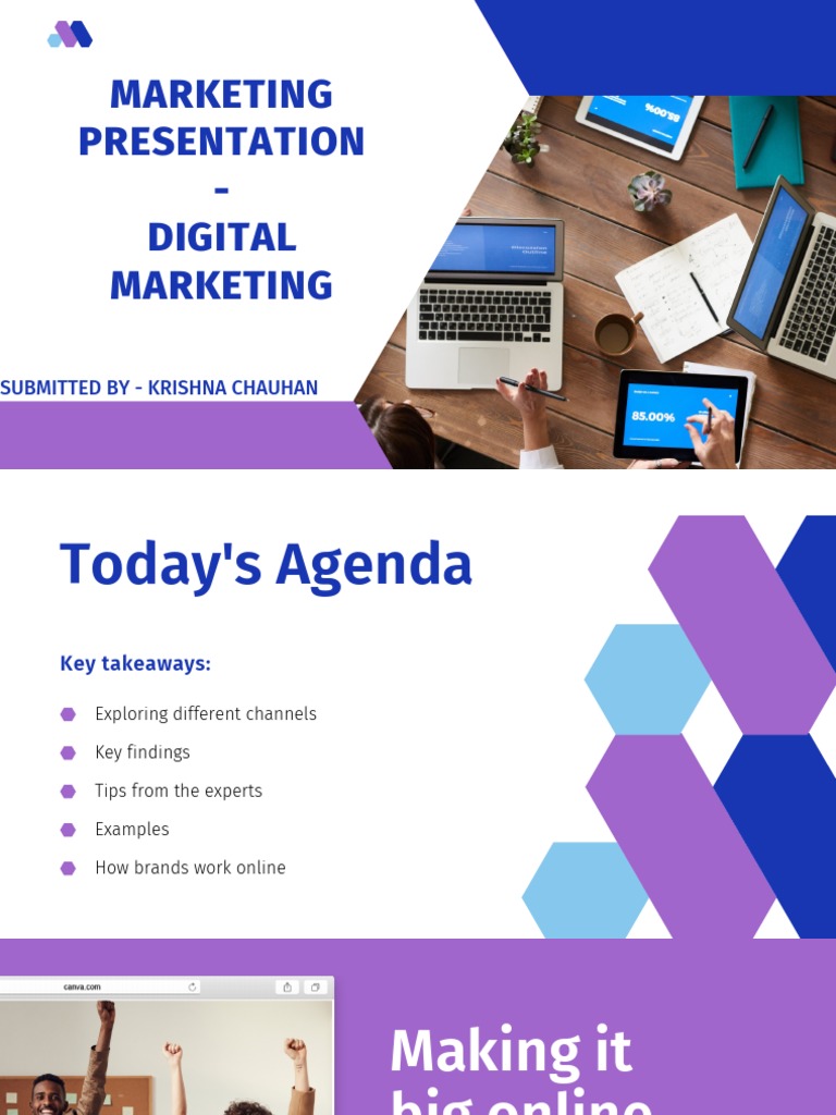 Marketing Presentation - Digital Marketing | PDF | Digital Marketing ...