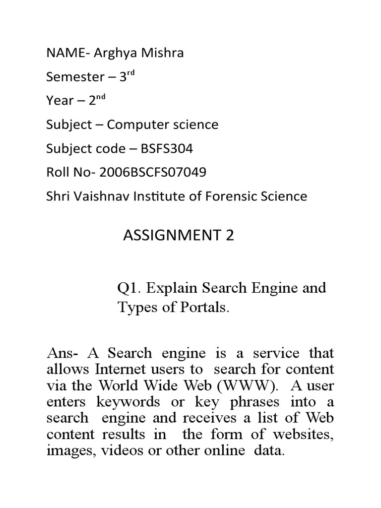 Computer Assignment 2 by Arghya Mishra | PDF | Scheduling (Computing ...