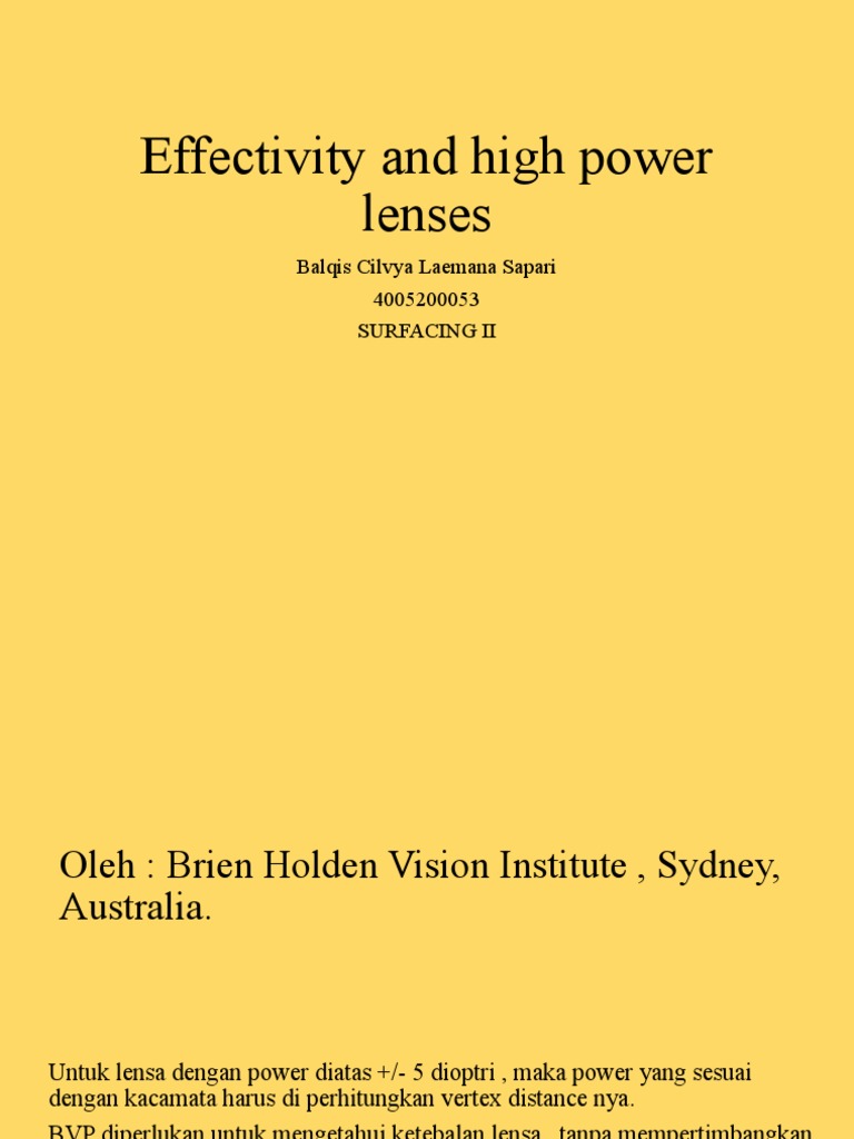 Effective Power | PDF