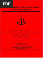 Moot Court Oral Argument Script Example | PDF | Public Sphere | Common Law