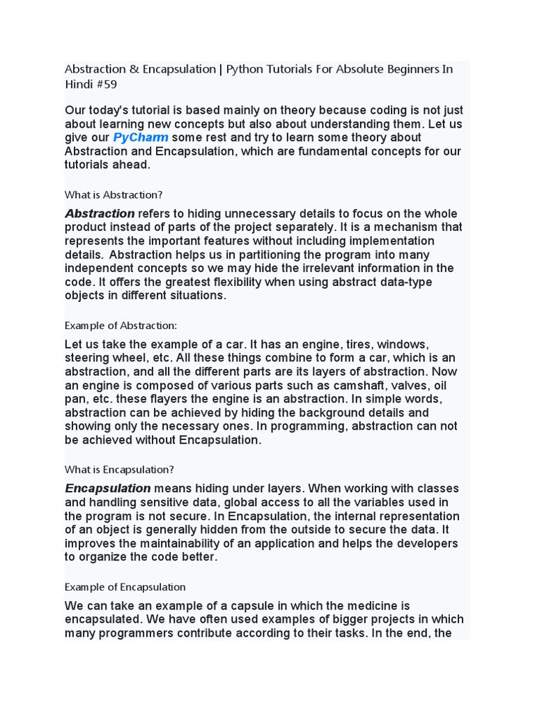 Class And Objects Pdf Inheritance Object Oriented Programming Method Computer Programming