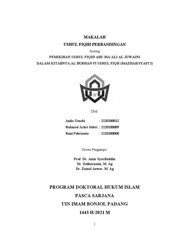 Resensi Al Burhan | PDF