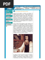 Biografía de Sor Juana Inés de La Cruz | PDF