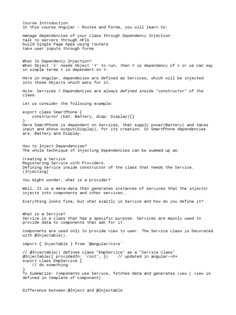 Angular Routes and Forms Handson | PDF | Hypertext Transfer Protocol ...