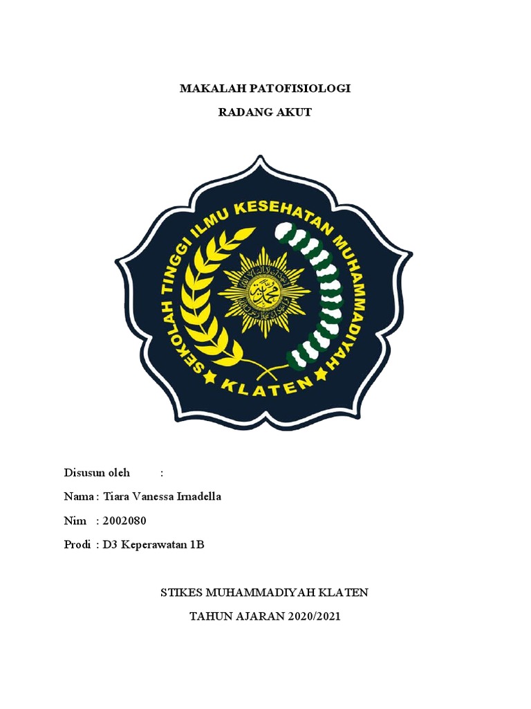 Makalah Radang Akut | PDF | Sains & Matematika