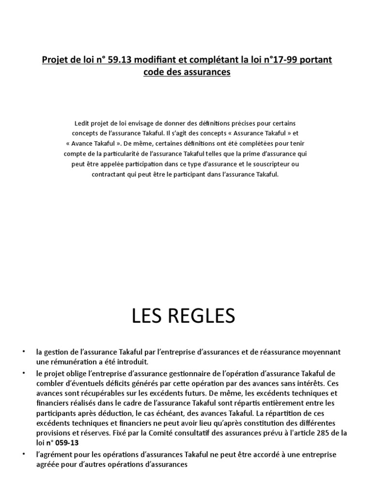 Assurance Takaful | PDF | Assurance | Réassurance
