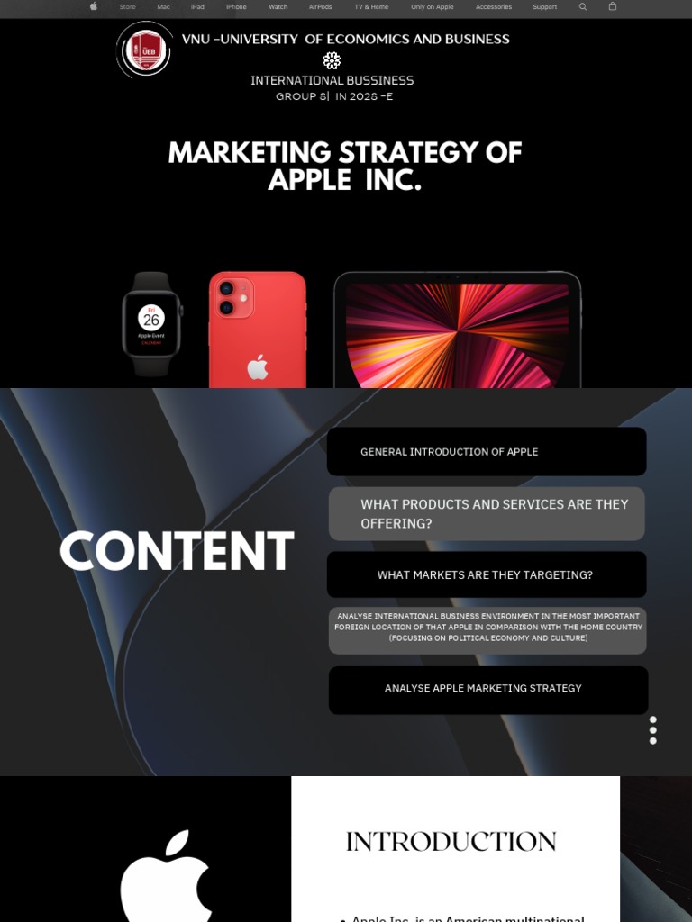 APPLE Marketing Strategy | PDF | Apple Inc. | Taxes