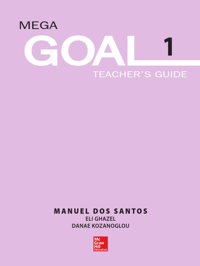 Mega Goal 1 - Teacher | PDF | Question | Teachers