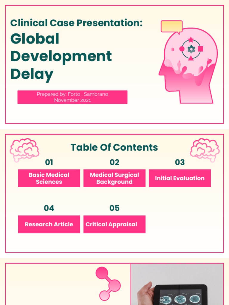 Clinical Case: Global Development Delay | PDF | Cerebral Palsy ...