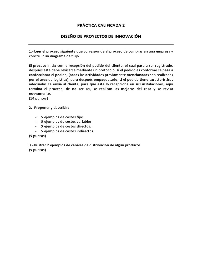 PRÁCTICA CALIFICADA 2 Dispro | PDF | Negocios | Tecnología