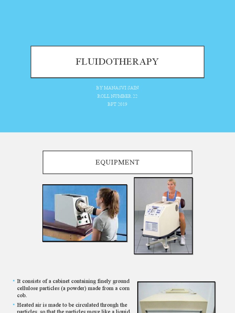 FLUIDOTHERAPY BENEFITS AND APPLICATION | PDF
