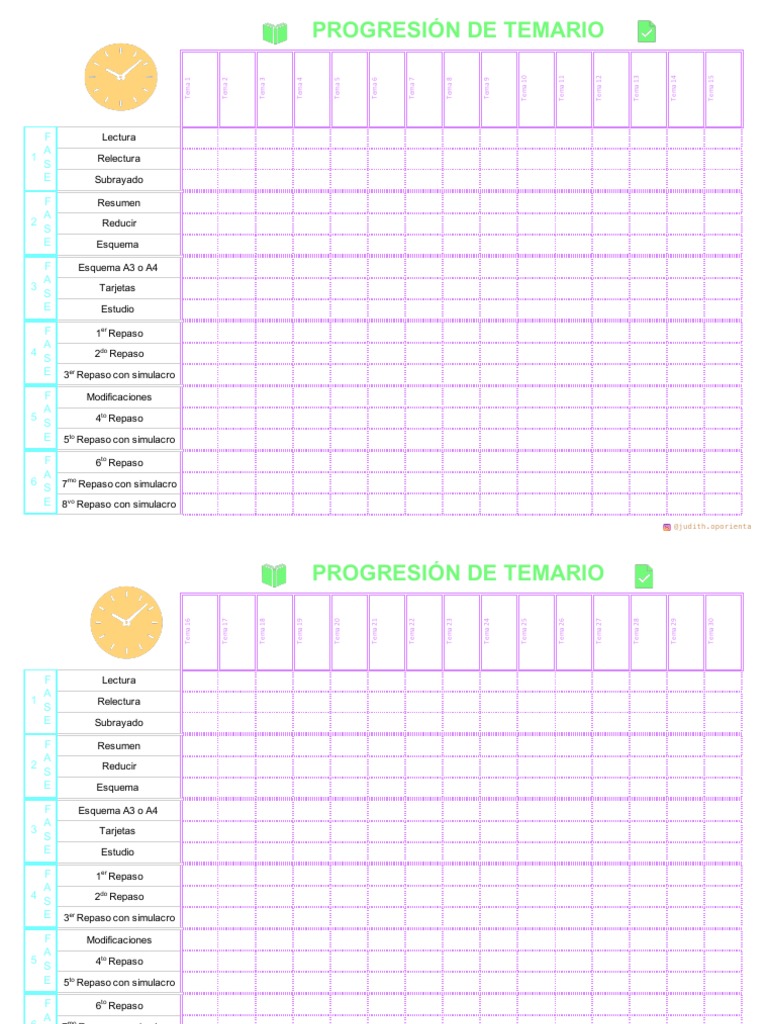 Checklist Temas Oposición | PDF Checklist Temas Oposición | PDF