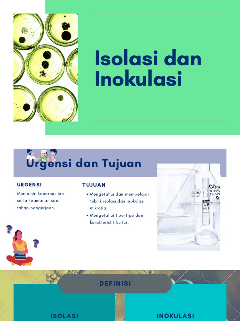 (Revisi) PPT Isolasi Inokulasi | PDF