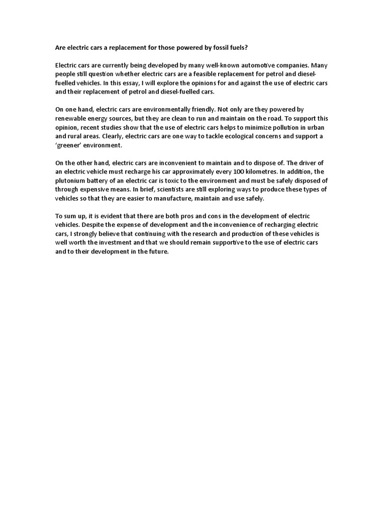 Discursive Essay Example 2 | PDF