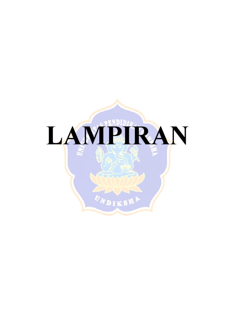 Lampiran | PDF