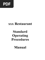 Hotel Duty Manager Checklist | PDF | Point Of Sale