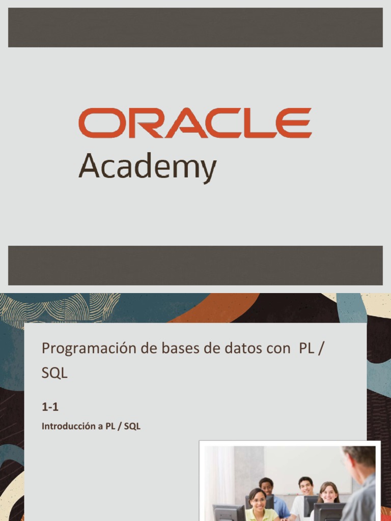 PLSQL 1 1 | PDF | SQL | Lenguaje de programación
