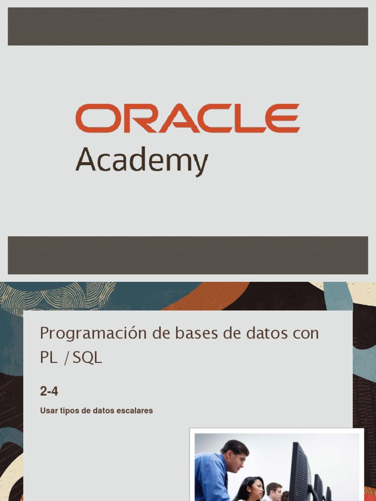 PLSQL 2 4 | PDF | SQL | Bases de datos