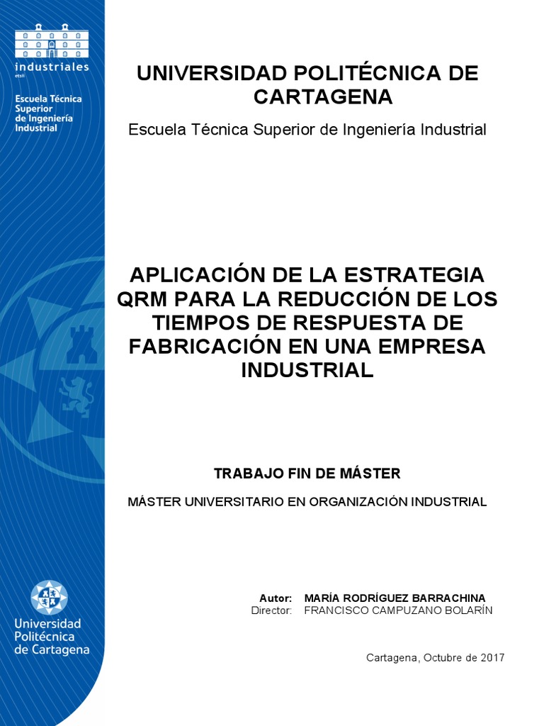 TFM Rod Apl | PDF | Calidad (comercial) | Planificación de recursos ...