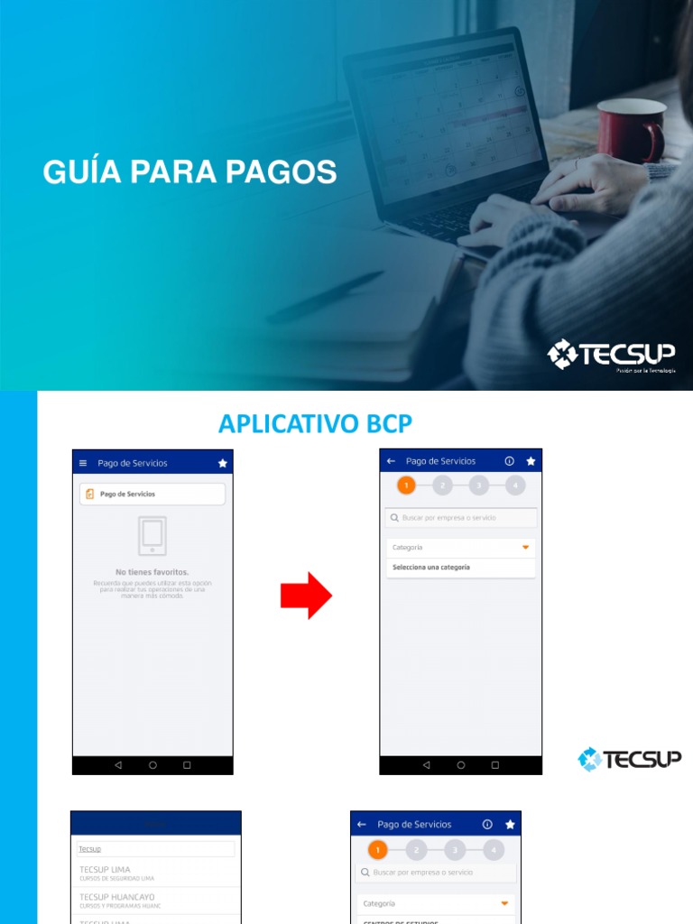 Guía de Pagos para TECSUP | PDF