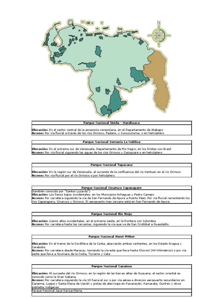 Parque Nacional Duida | PDF | Andes | Venezuela