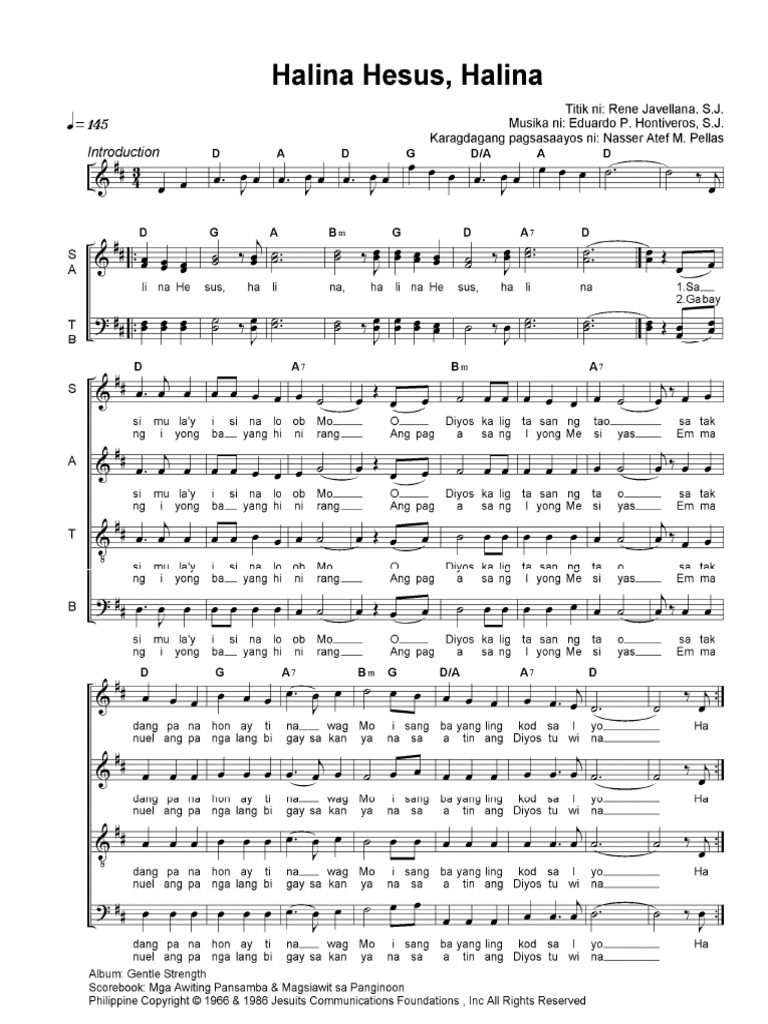 Halina Hesus Halina | PDF