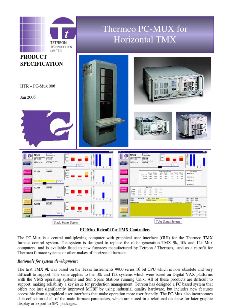 PC-Mux Retrofit for TMX Controllers | PDF | Computer Monitor ...