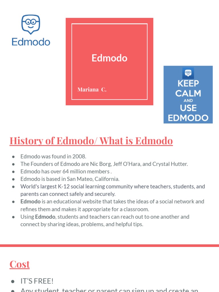 Edmodo Powerpoint | PDF