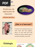 Sindrome de Aspiraciòn de Meconio | PDF | Sistema respiratorio | Infantes