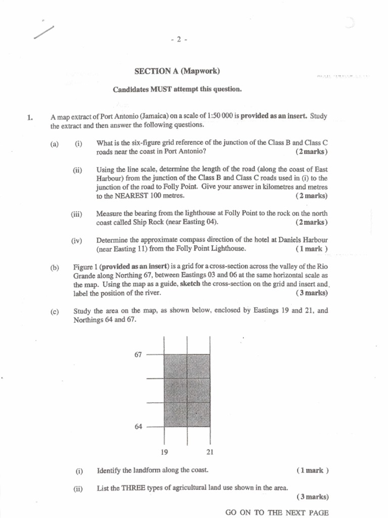 CSEC CXC PAPER 2 Geography 2008 | PDF