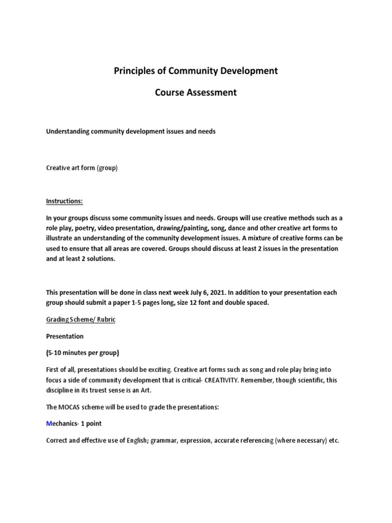 Understanding Community Needs and Issues | PDF | Community | Unemployment