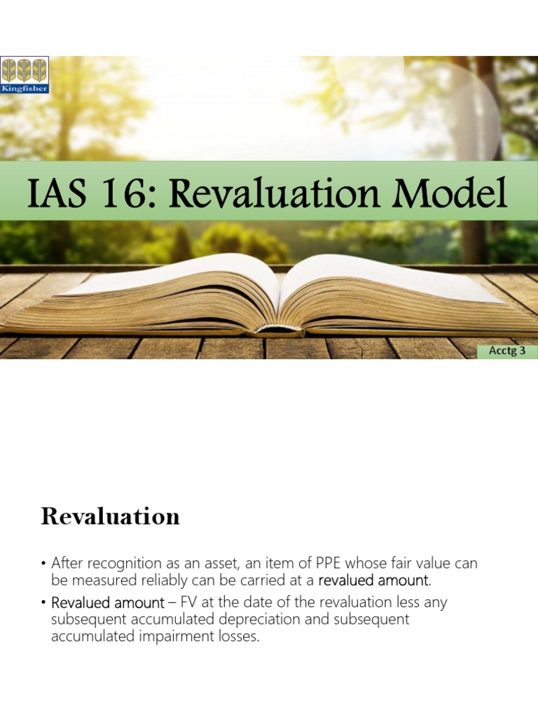 Revaluation Model | PDF | Depreciation | Valuation (Finance)