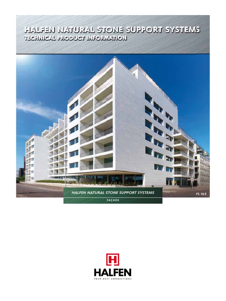 Halfen Natural Stone Support Systems | Download Free PDF | Screw ...