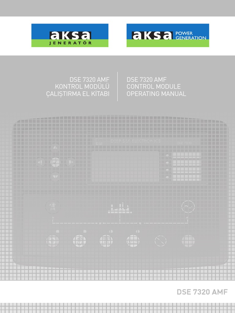 Dse 7320 Amf Kontrol Modülü | PDF