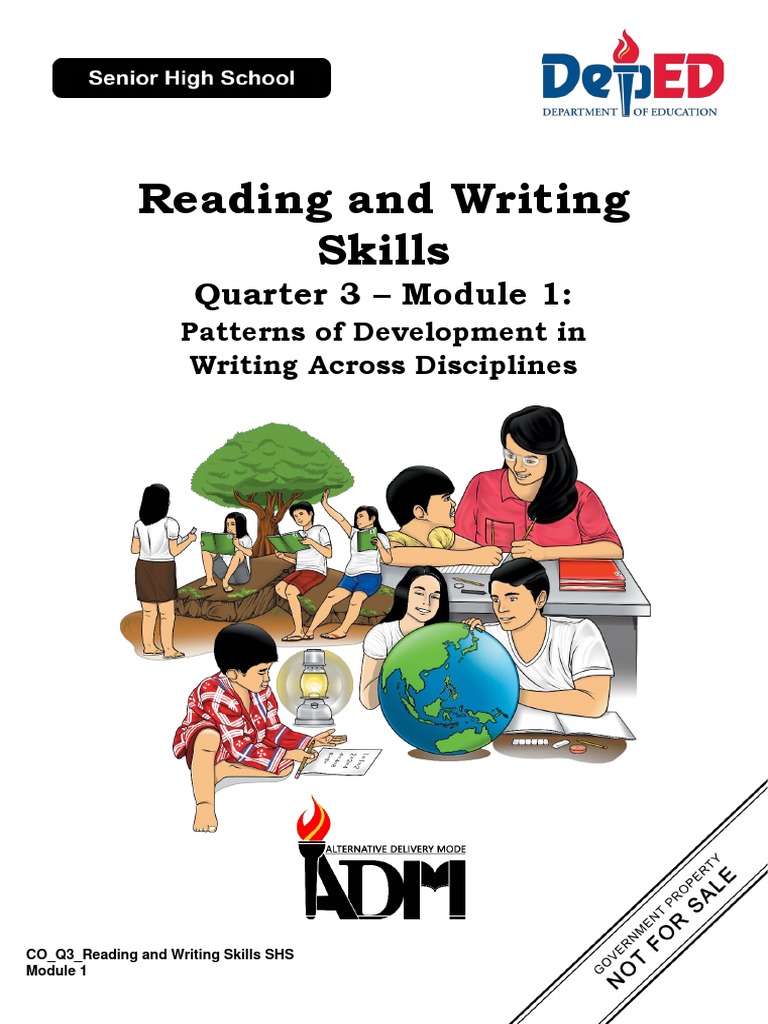 RWS - Q1 - Module 1.patterns of Development in Writing Across ...