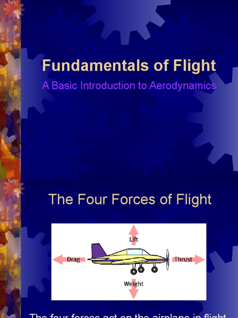 Fundamentals of Flight: A Basic Introduction To Aerodynamics | PDF | Flight Control Surfaces ...