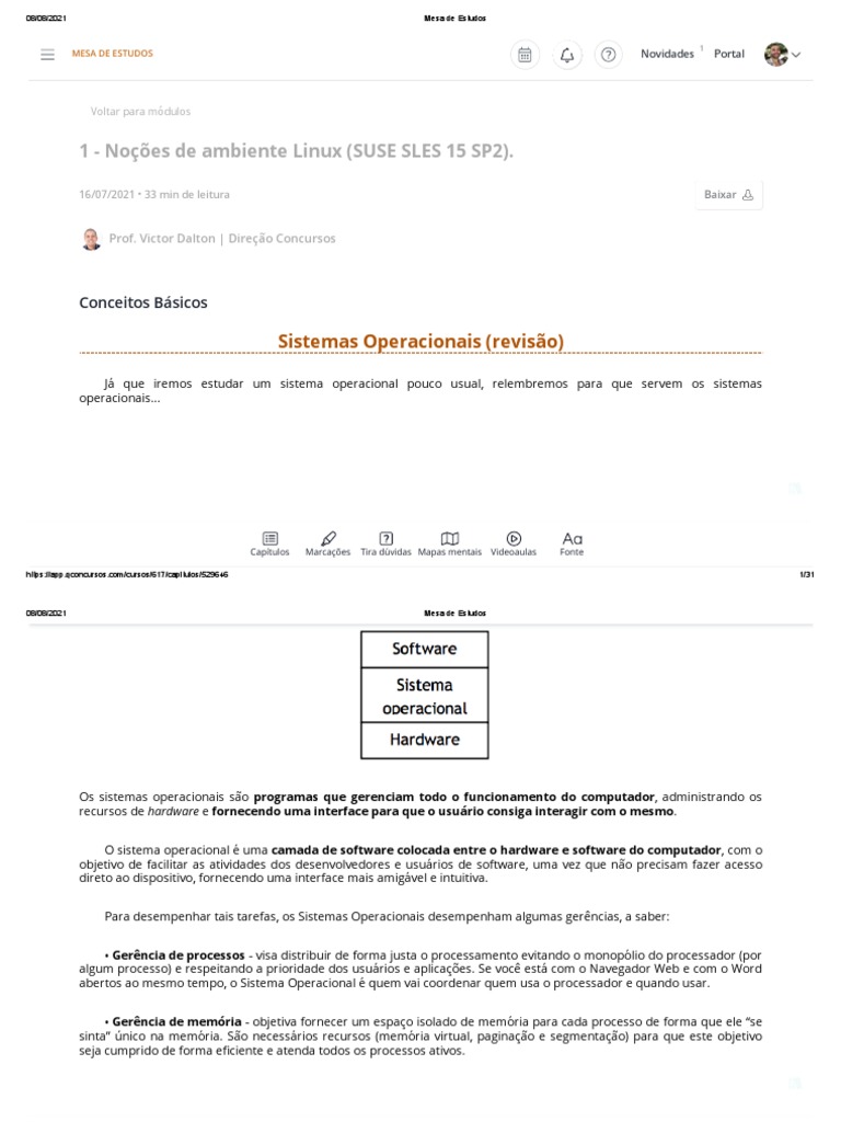 1 Conceitos Básicos | PDF | Linux | Gnu