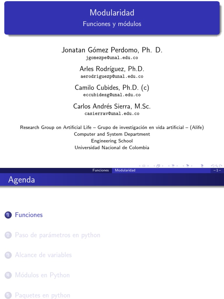 22 Modulos | PDF | Python (lenguaje de programación) | Modularidad