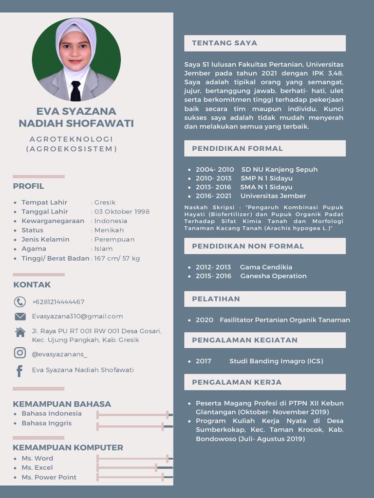 Contoh CV | PDF
