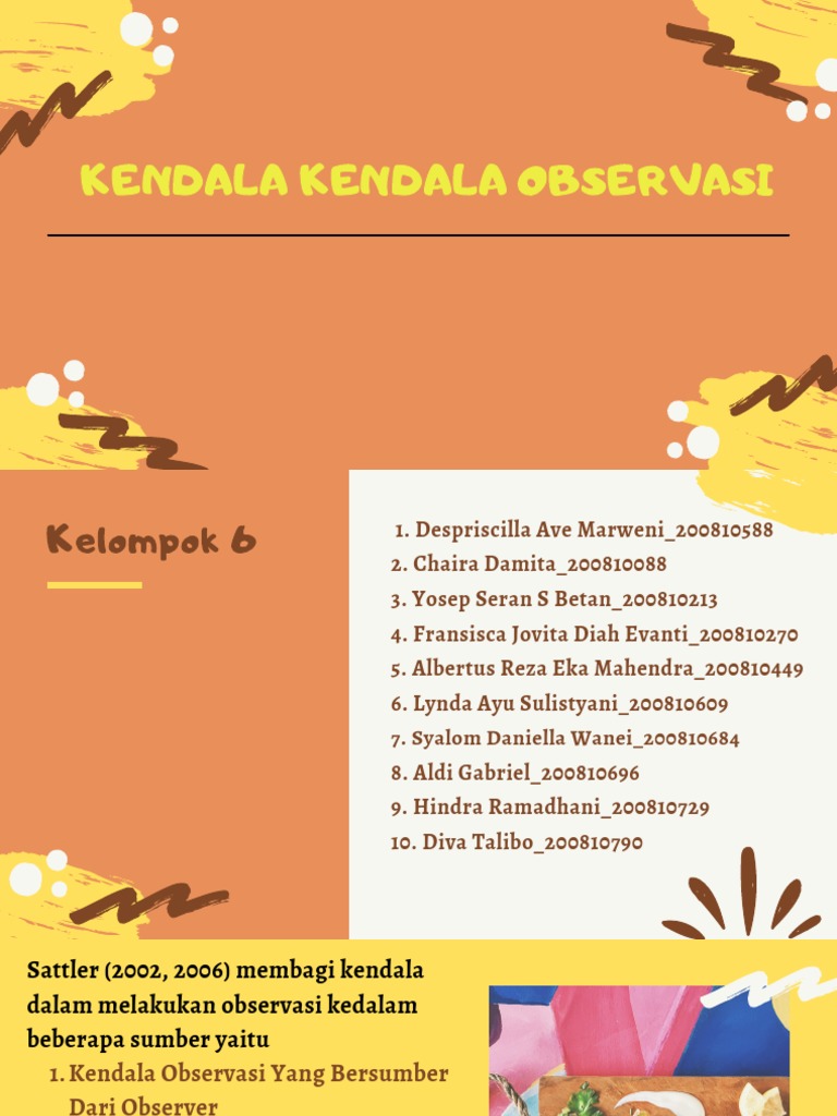 Kendala Kendala Observasi | PDF