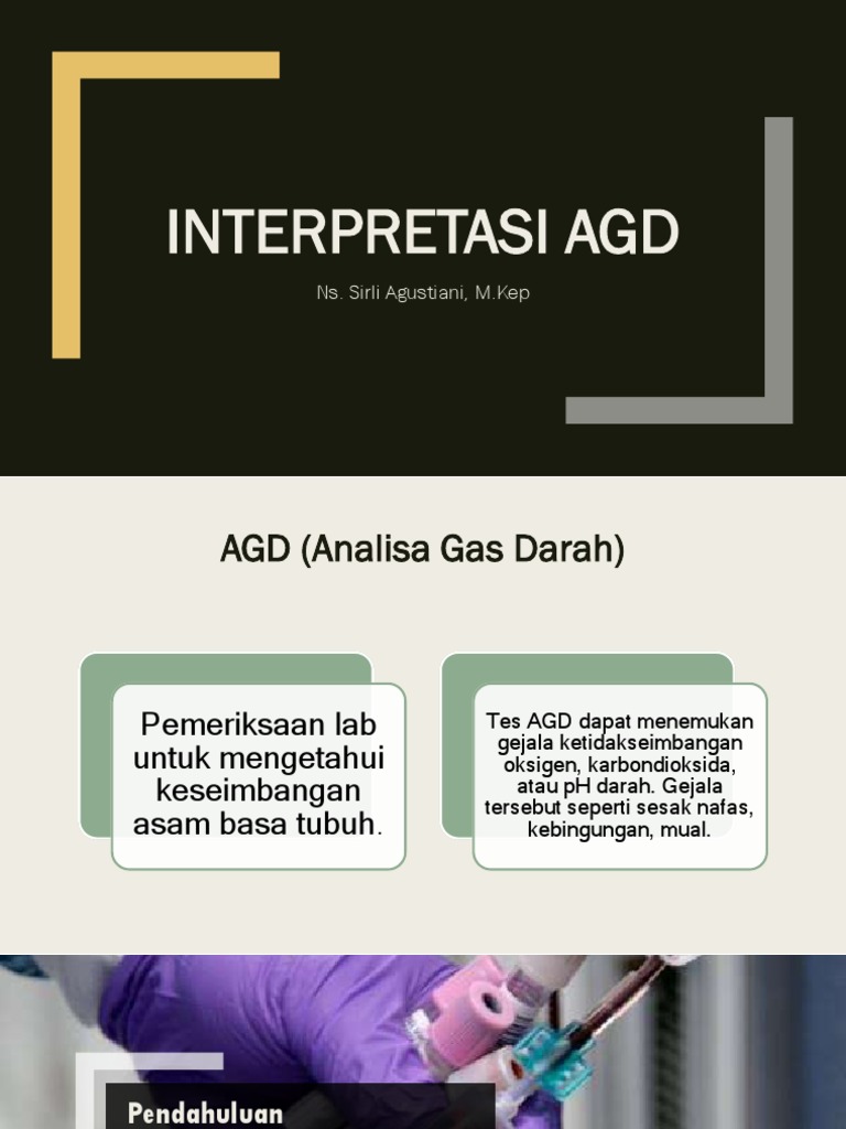 Interpretasi AGD, Sirli Agustiani | PDF